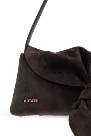 ROTATE BY BIRGER CHRISTENSEN Suede Shoulder Bag - Brown
