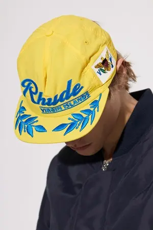 Rhude Baseball Cap - Yellow