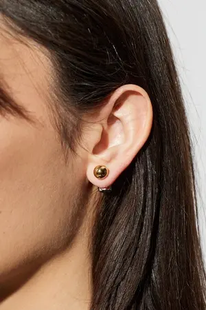 Kate Spade New York Brass Stud Earrings