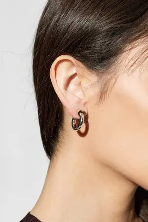 Kate Spade New York Brass Open Hoop Earrings
