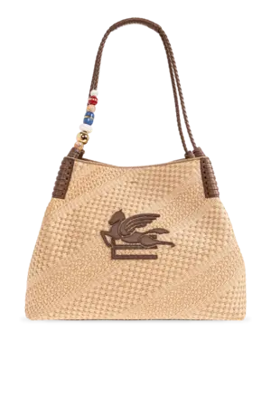 Etro Libra Large Shoulder Bag - Beige