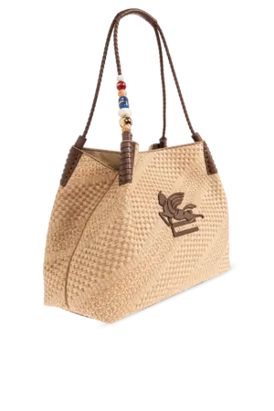 Etro Libra Large Shoulder Bag - Beige