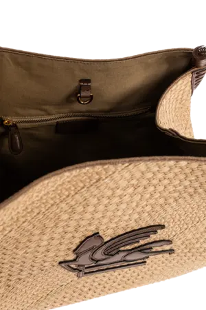 Etro Libra Large Shoulder Bag - Beige