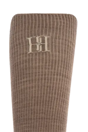 BY MALENE BIRGER Knee-high Socks - Brown