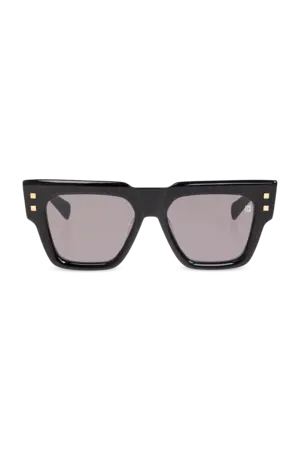 Balmain Square Frame Sunglasses - Black