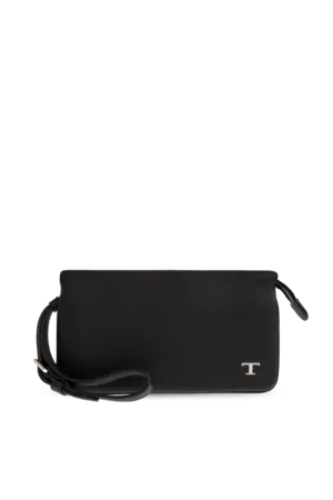 TOD’S Leather Wallet With Wrist Strap