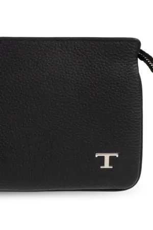 TOD’S Leather Wallet With Wrist Strap