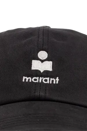 Isabel Marant Tomas Baseball Cap - Black