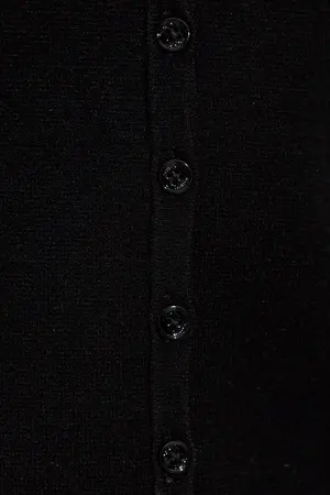 TOTEME Collared Cardigan - Black