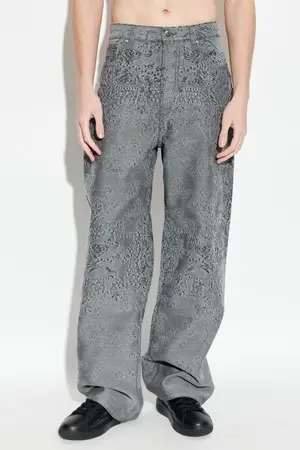 Amiri Paisley Patterned Jeans