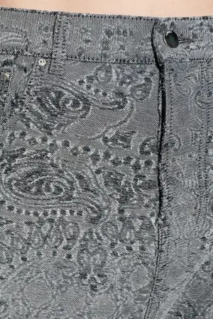 Amiri Paisley Patterned Jeans