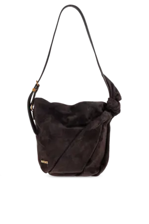 ROTATE BY BIRGER CHRISTENSEN Suede Shoulder Bag - Brown