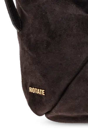 ROTATE BY BIRGER CHRISTENSEN Suede Shoulder Bag - Brown