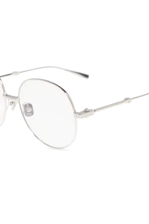 Valentino Garavani Eyeglasses Round Frame - Silver