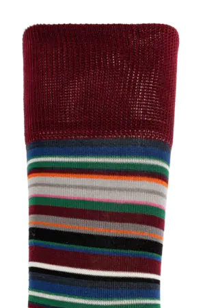 Paul Smith Striped Mid-calf Socks