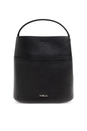 Furla Amelia Mini Bucket Handbag - Black
