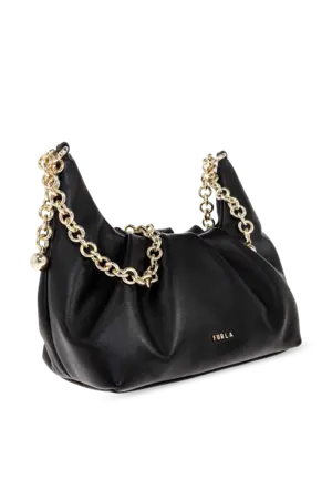 Furla Delia Mini Shoulder Bag - Black