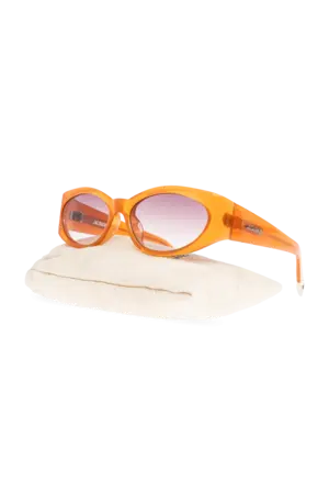 Jacquemus Elliptical Sunglasses - Orange