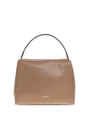 Furla Domus Small Handbag - Brown
