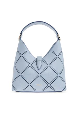 Furla Goccia Small Handbag - Light Blue