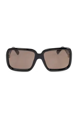 Jacquemus Cabana Rectangle Sunglasses - Black