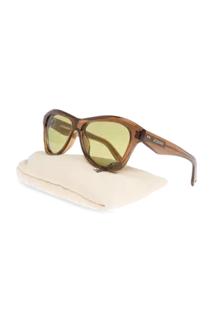 Jacquemus Acetate Frame Sunglasses - Brown