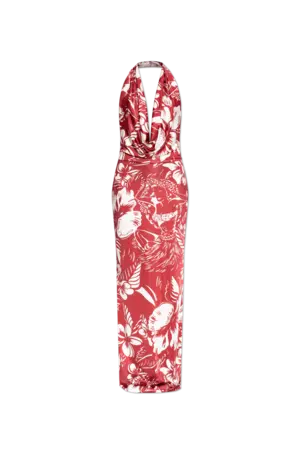 Dsquared2 Backless Gown - Red