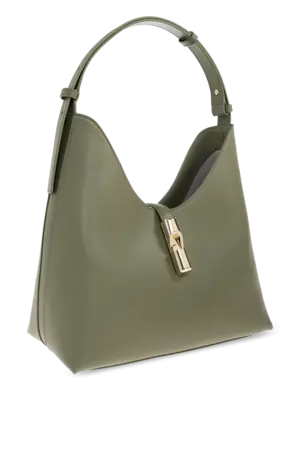 Furla Goccia Medium Shoulder Bag - Green