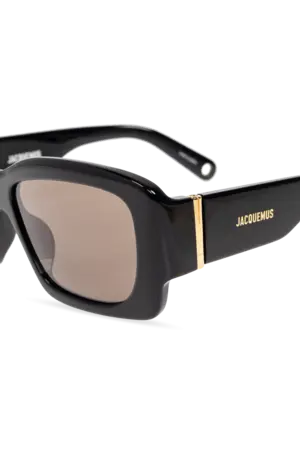 Jacquemus Rectangle Sunglasses - Black