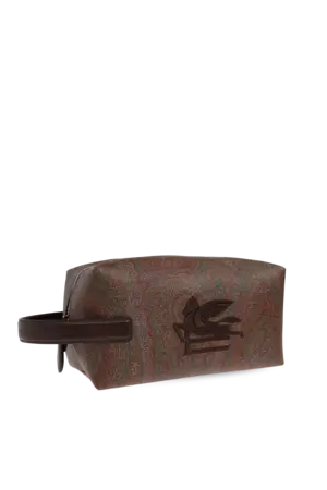 Etro Arnica Medium Cosmetic Bag - Brown