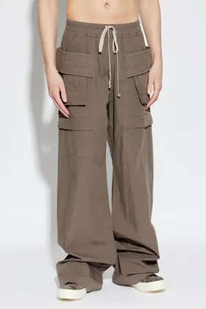 Rick Owens Wide-leg Cargo Trousers - Brown