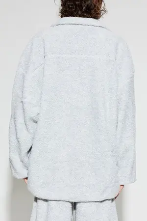 American Vintage Fleece Turtleneck Sweatshirt - Grey