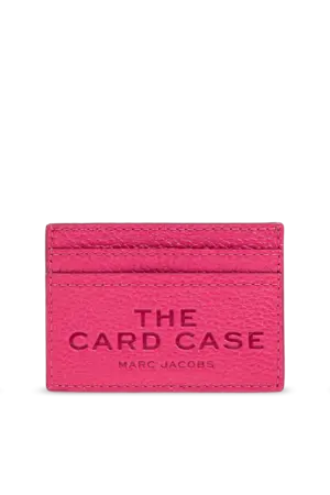 Marc Jacobs Leather Card Holder - Pink
