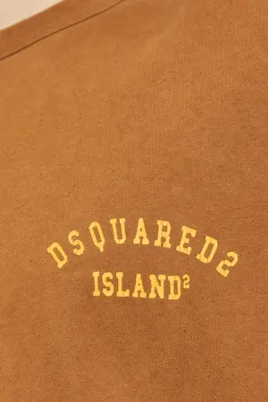 Dsquared2 T-shirt With Logo - Brown