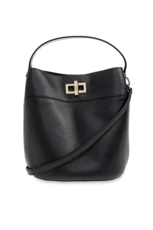 Furla Amelia Medium Bucket Bag - Black