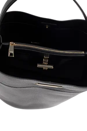 Furla Amelia Medium Bucket Bag - Black