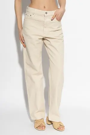 BY MALENE BIRGER Chicago Straight-leg Jeans - Beige