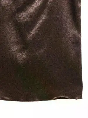 ALYSI Strapless Top - Brown