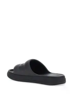 Moncler Altive Platform Slides - Black