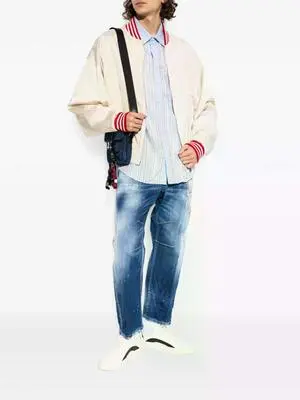 Dsquared2 Medium Wash Distressed Denim Jeans