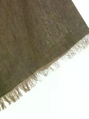 Antonelli Firenze Fringed T-shirt - Green