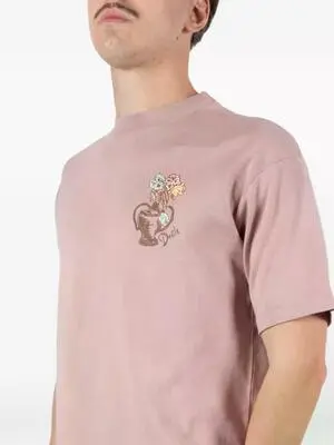 Drole De Monsieur Floral Print T-shirt