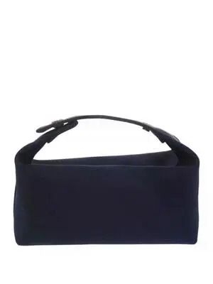 Hermès Toile Bride A Brac H Pavillon Case Vanity Bag - Blue