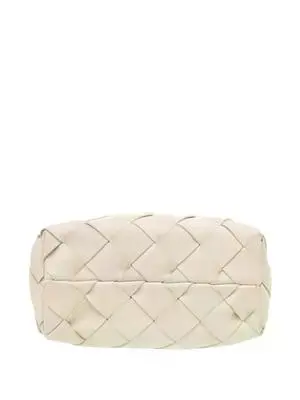 Bottega Veneta 2012-2025 Lambskin Maxi Intrecciato Cabat Tote 30 Satchel