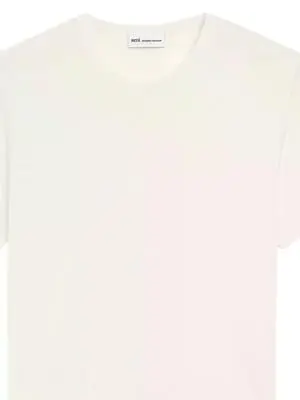 AMI Paris Crewneck T-shirt - Neutrals