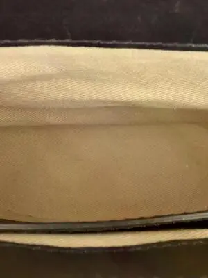 Chloé Tricolor Croc Embossed Leather Aby Lock Satchel