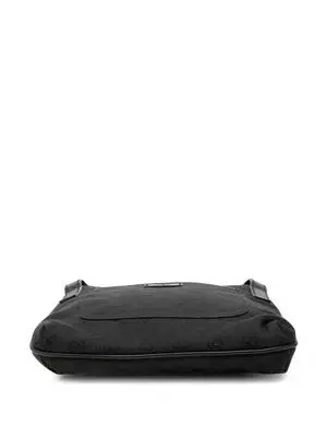 Gucci Gg Canvas Crossbody Bag - Black