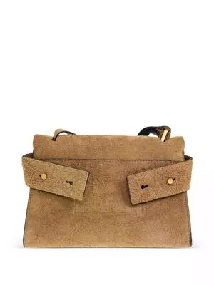 ALLSAINTS Mini Ursa Leather Cross Body Bag - Brown