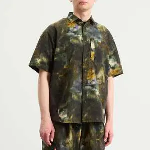 AND WANDER X Roa Printed Breathable Shirt - Camo