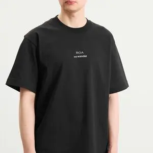 AND WANDER X Roa Logo Printed T-shirt